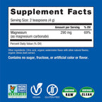 Magnesium powder for better sleep