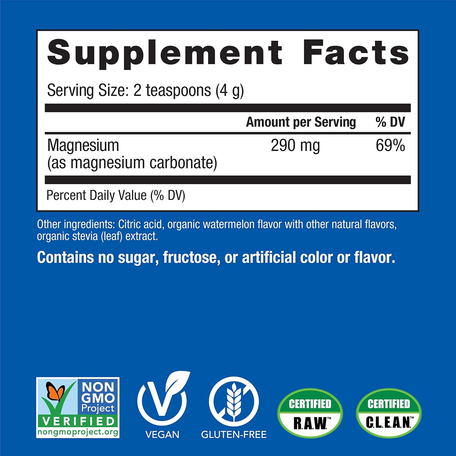 Magnesium powder for better sleep