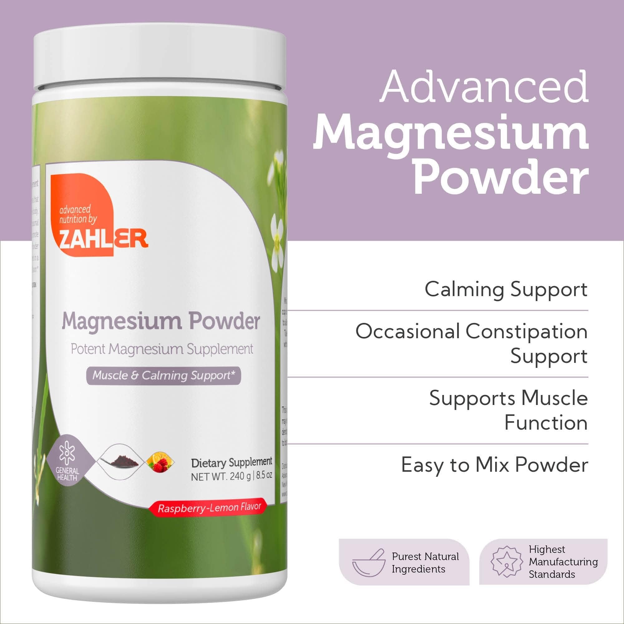 Magnesium powder for better sleep