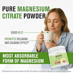 Magnesium powder for better sleep