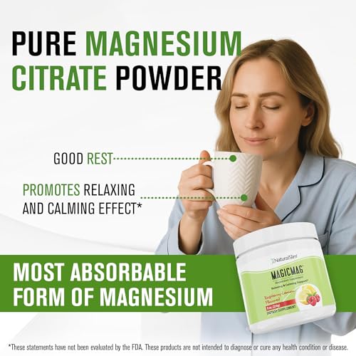Magnesium powder for better sleep