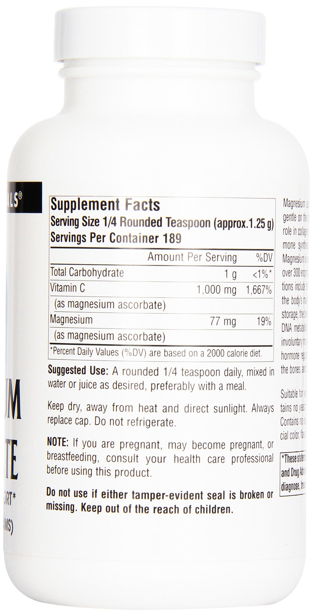 magnesium powder for daily nutrition