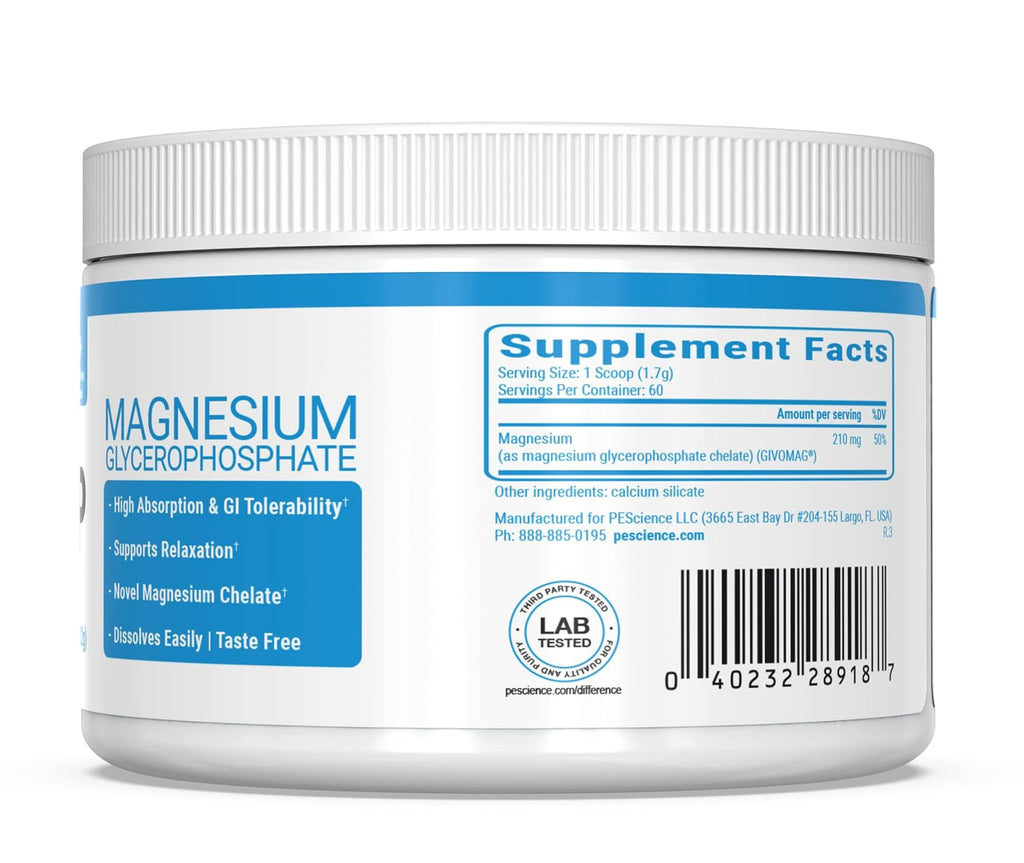 Magnesium powder for daily wellness