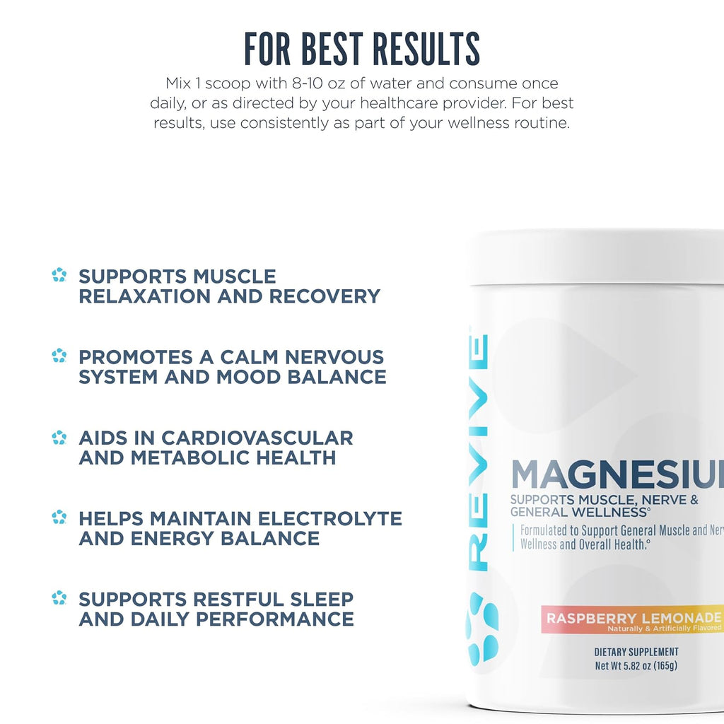 Magnesium powder for daily wellness