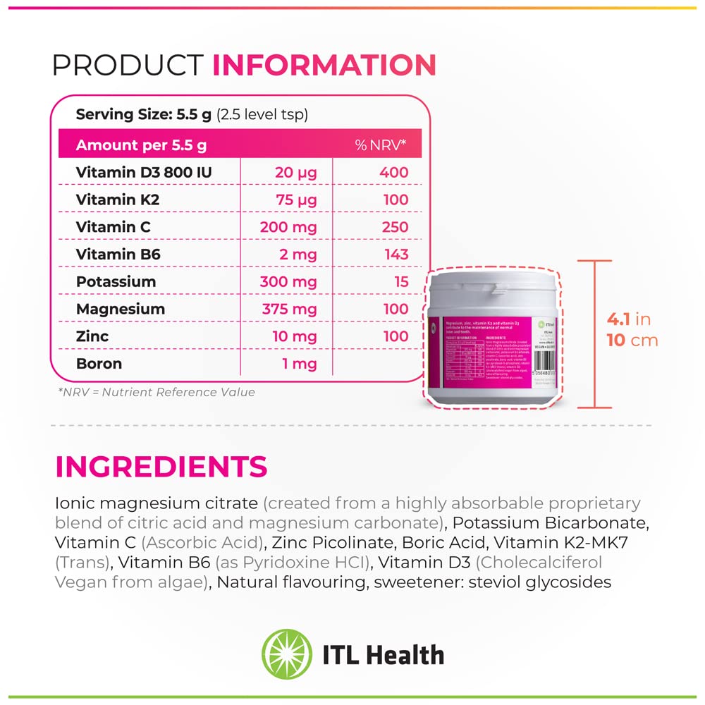 magnesium powder for daily wellness
