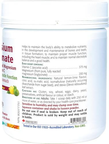 Magnesium powder for digestive health