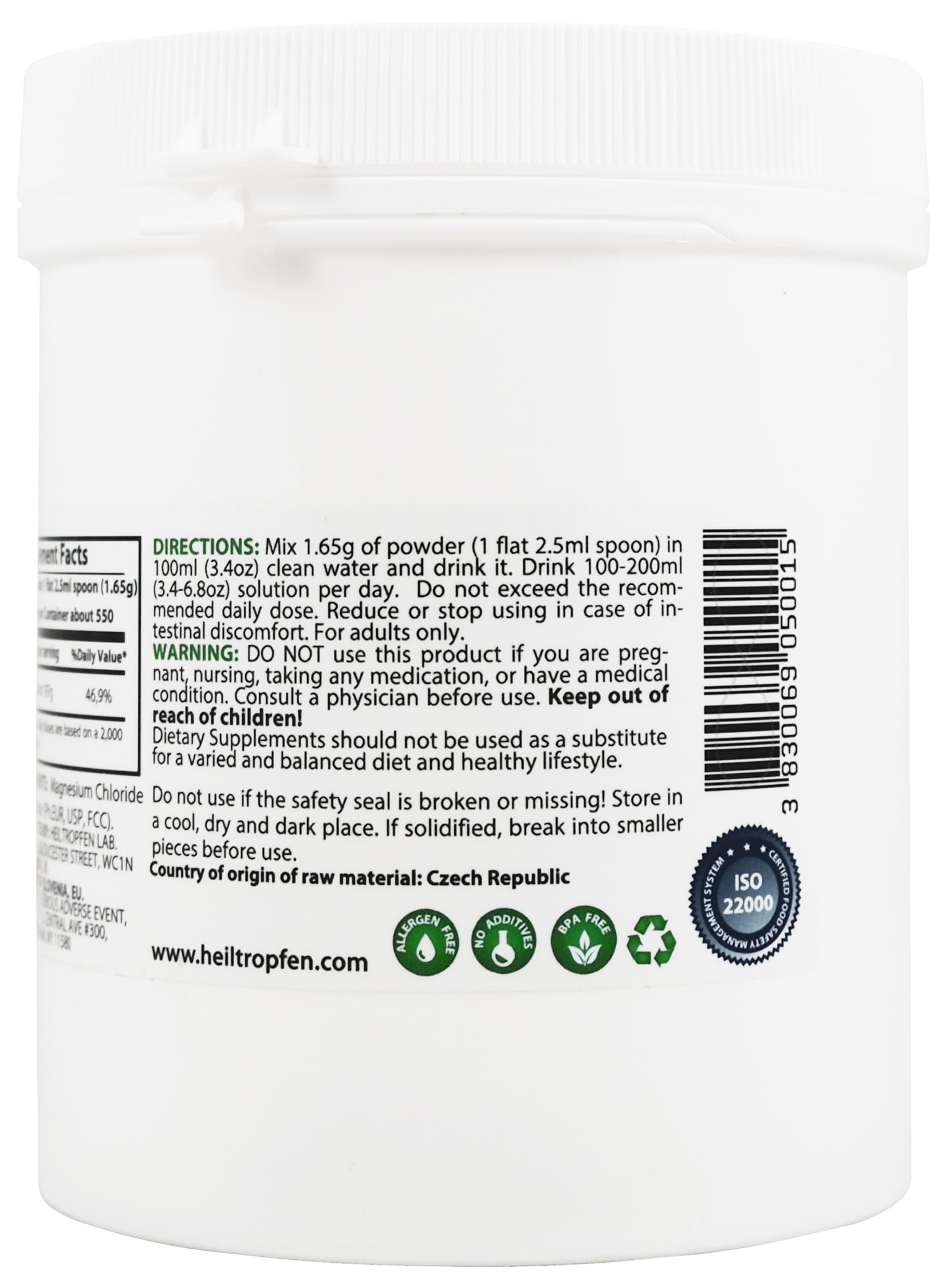magnesium powder for improved sleep