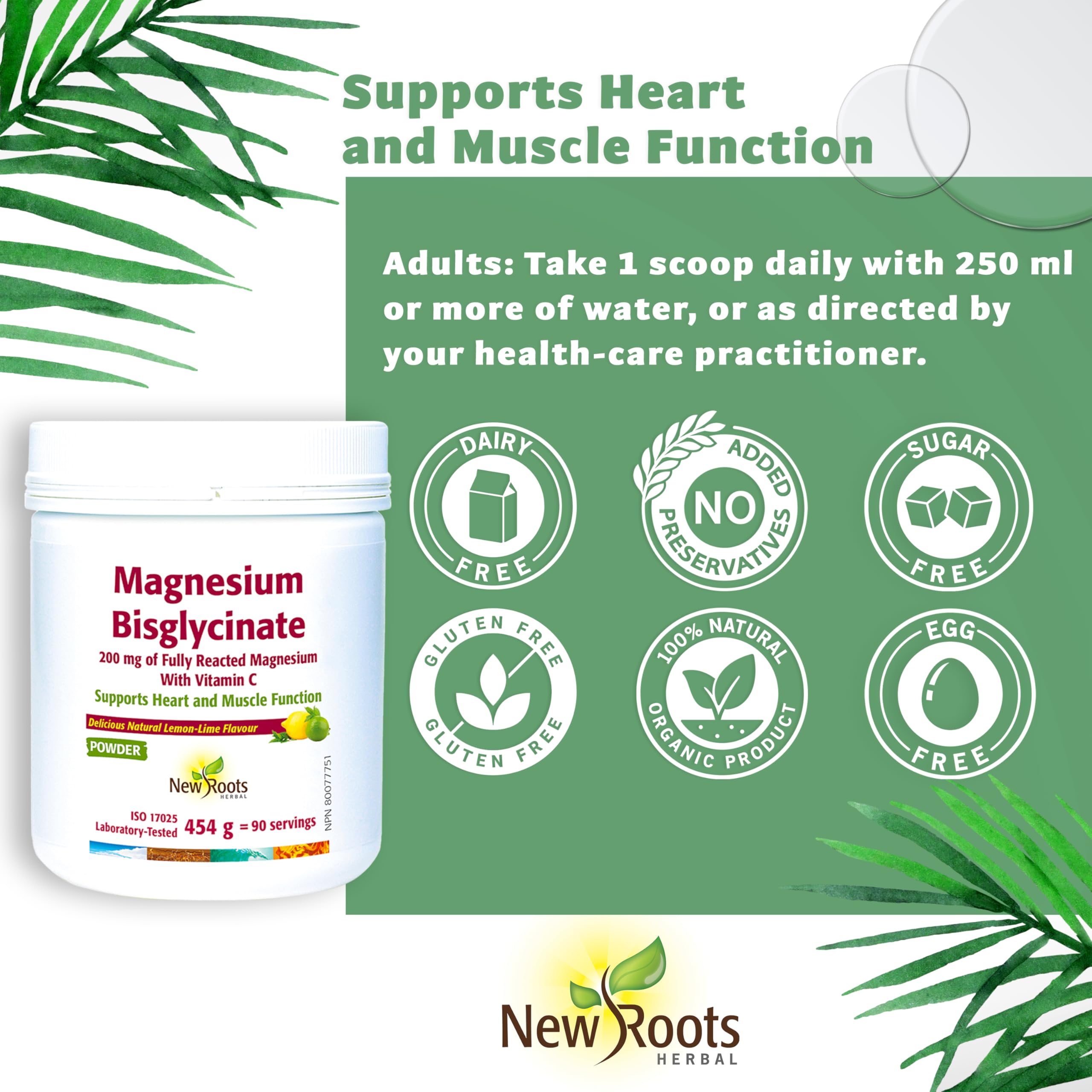 Magnesium powder for muscle recovery
