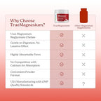 Magnesium powder for muscle relaxation