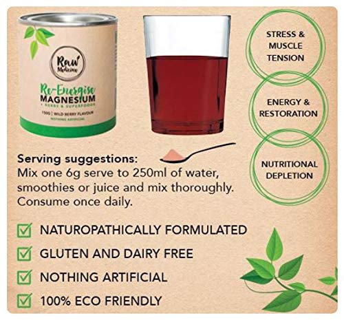 magnesium powder for muscle relaxation