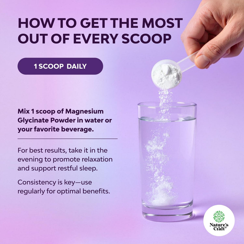 magnesium powder for nighttime calmness
