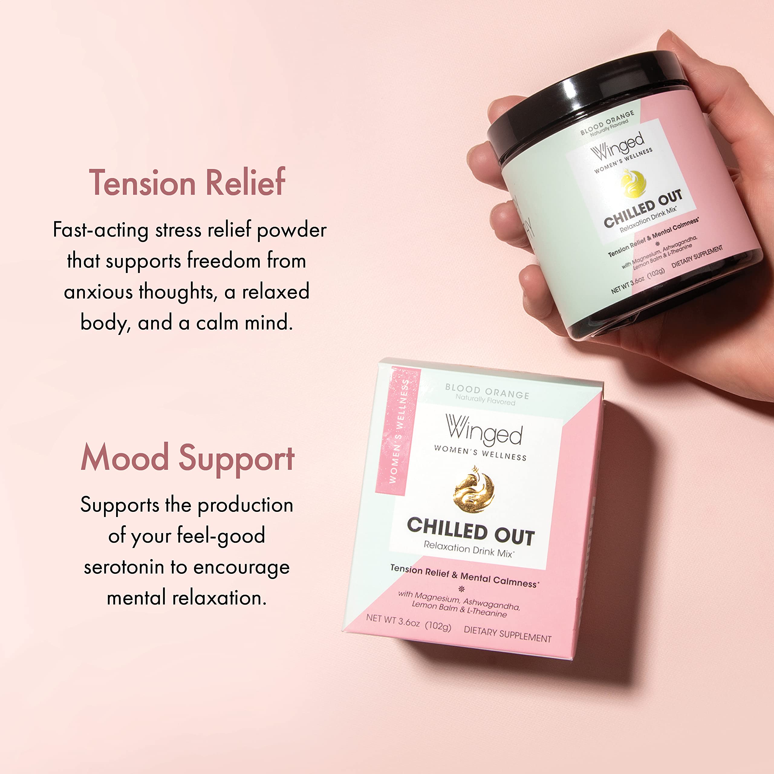 Magnesium powder for restful nights
