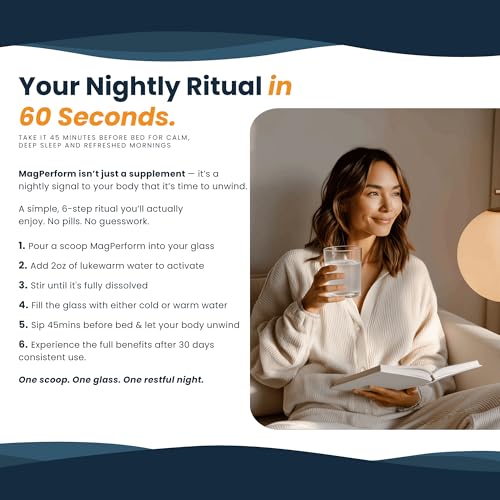 magnesium powder for restful sleep