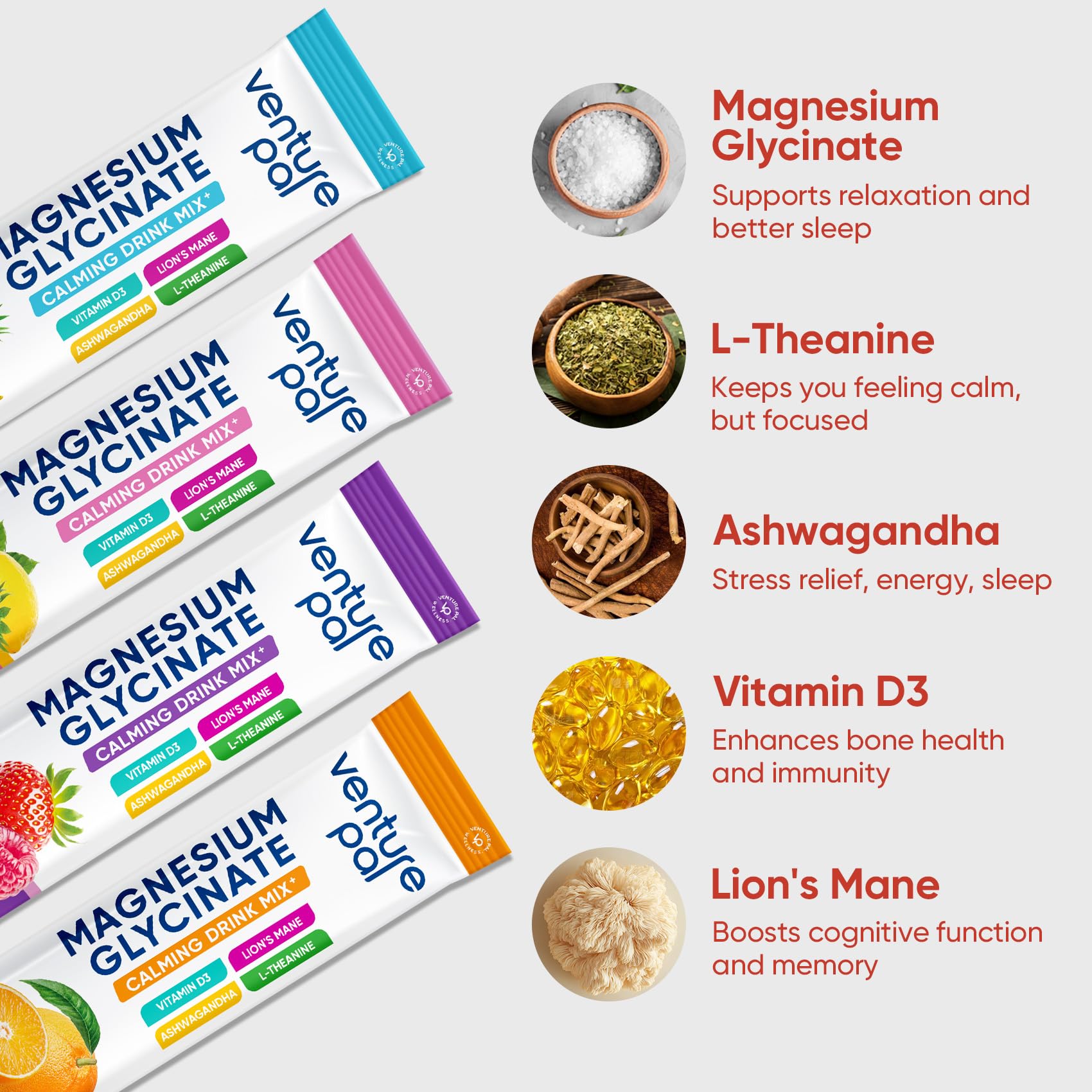 magnesium powder for stress relief