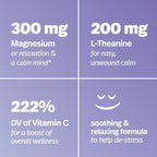 Magnesium powder mix for stress relief