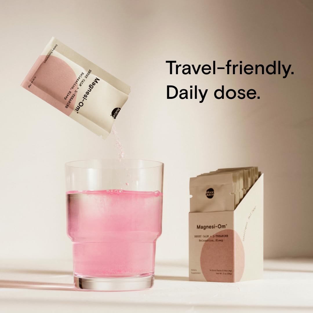 Magnesium powder to support relaxation rituals