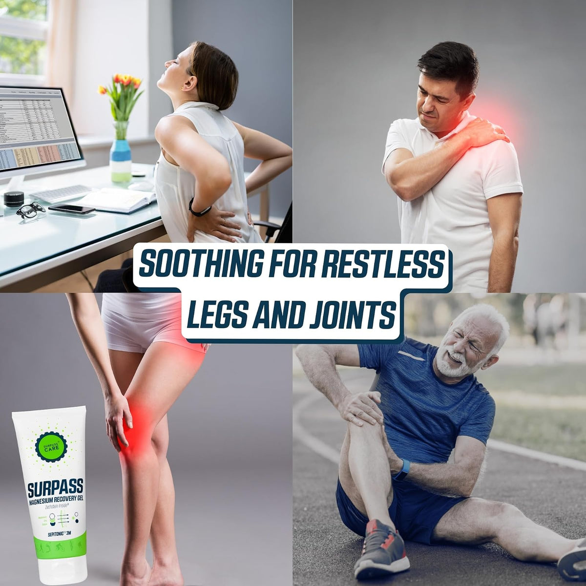 magnesium recovery gel for sore muscles