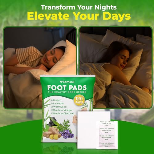 magnesium-rich foot pads for rest