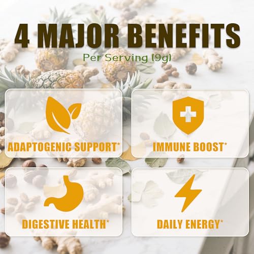Magnesium rich ginger powder shots