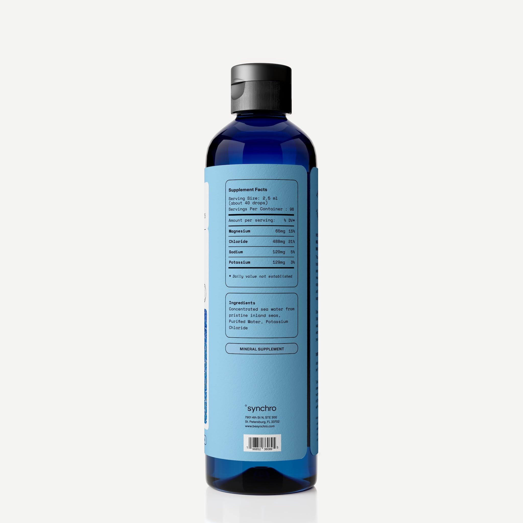 magnesium-rich trace minerals solution