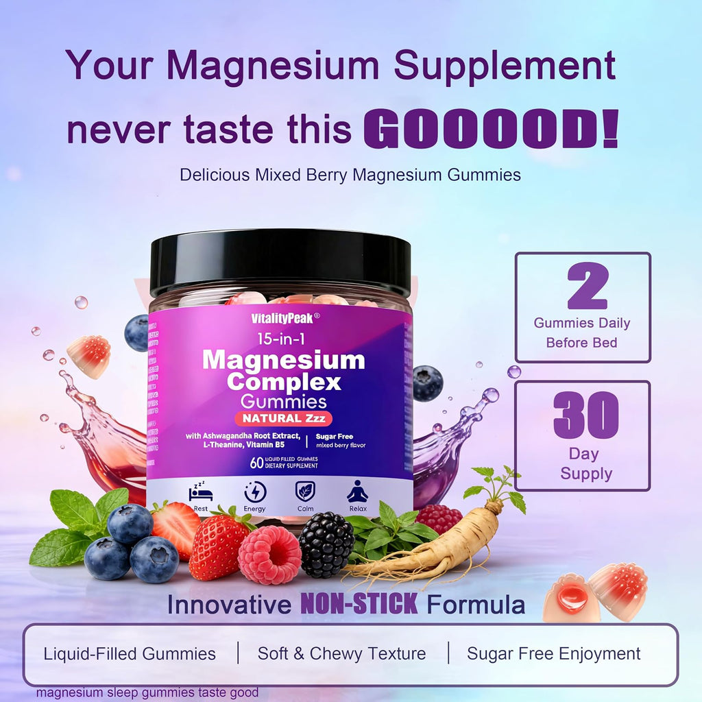 magnesium sleep gummies for better sleep