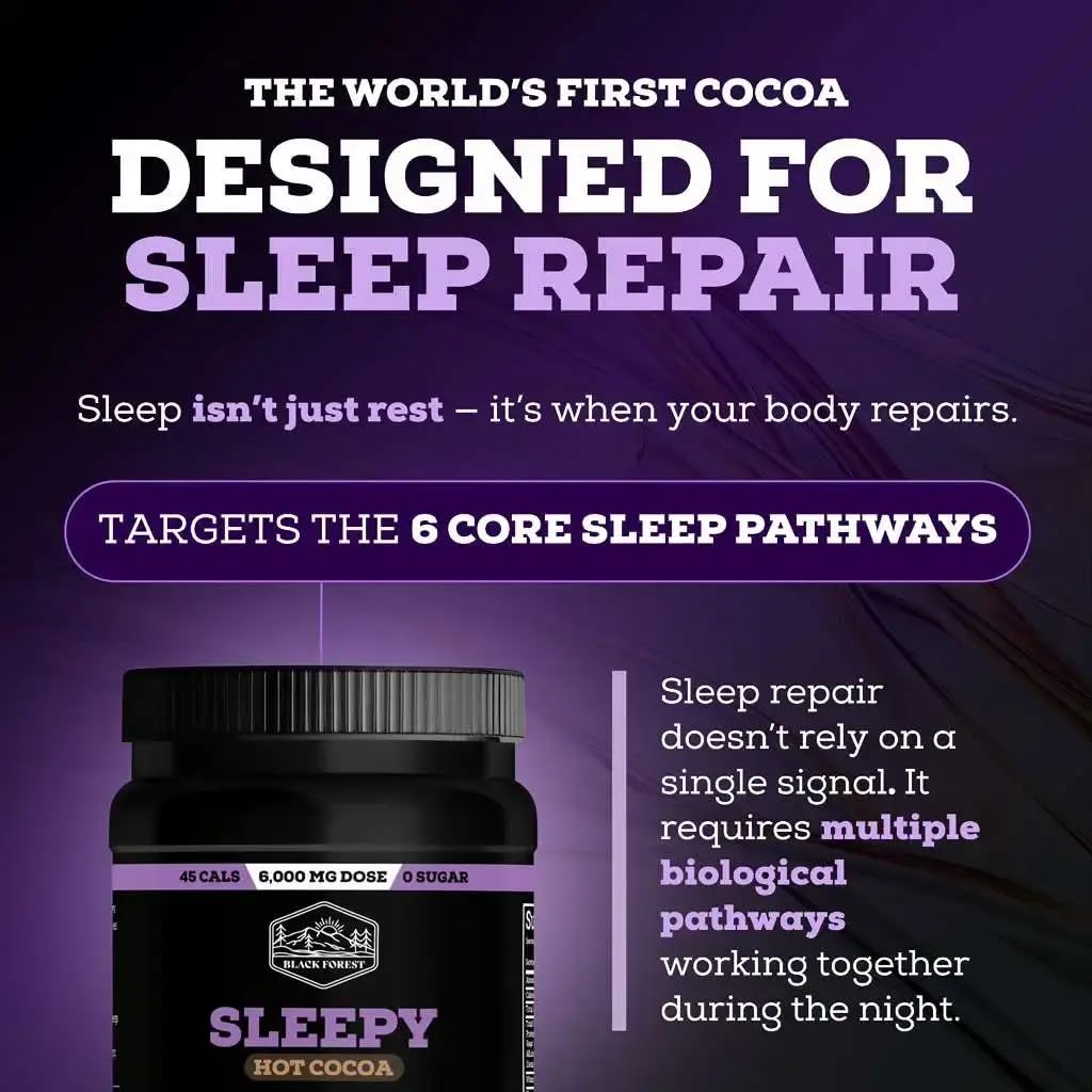 Magnesium sleep powder for restful nights