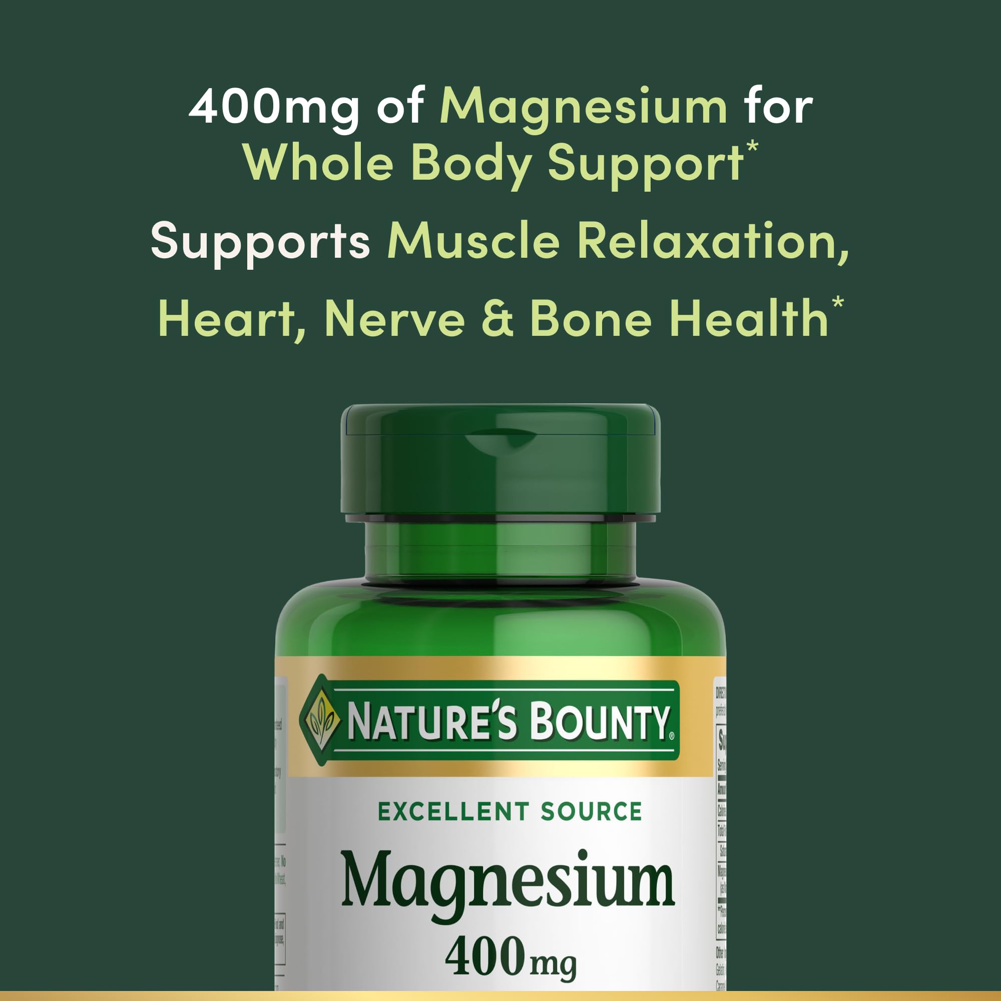 Magnesium softgels for better sleep