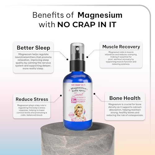 magnesium spray for active lifestyles