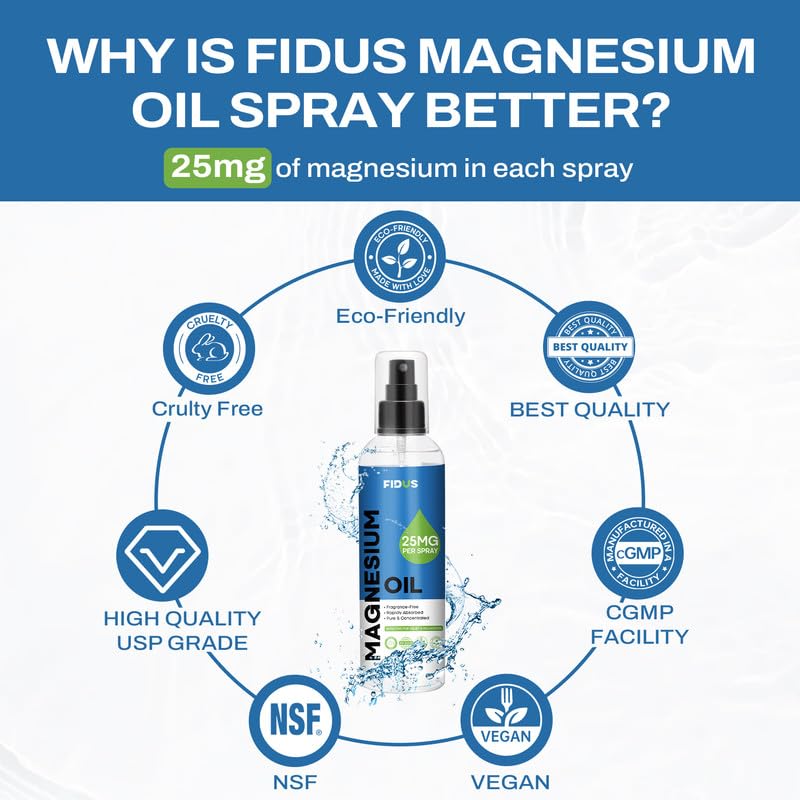 magnesium spray for better sleep support