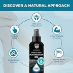 Magnesium spray for better sleep