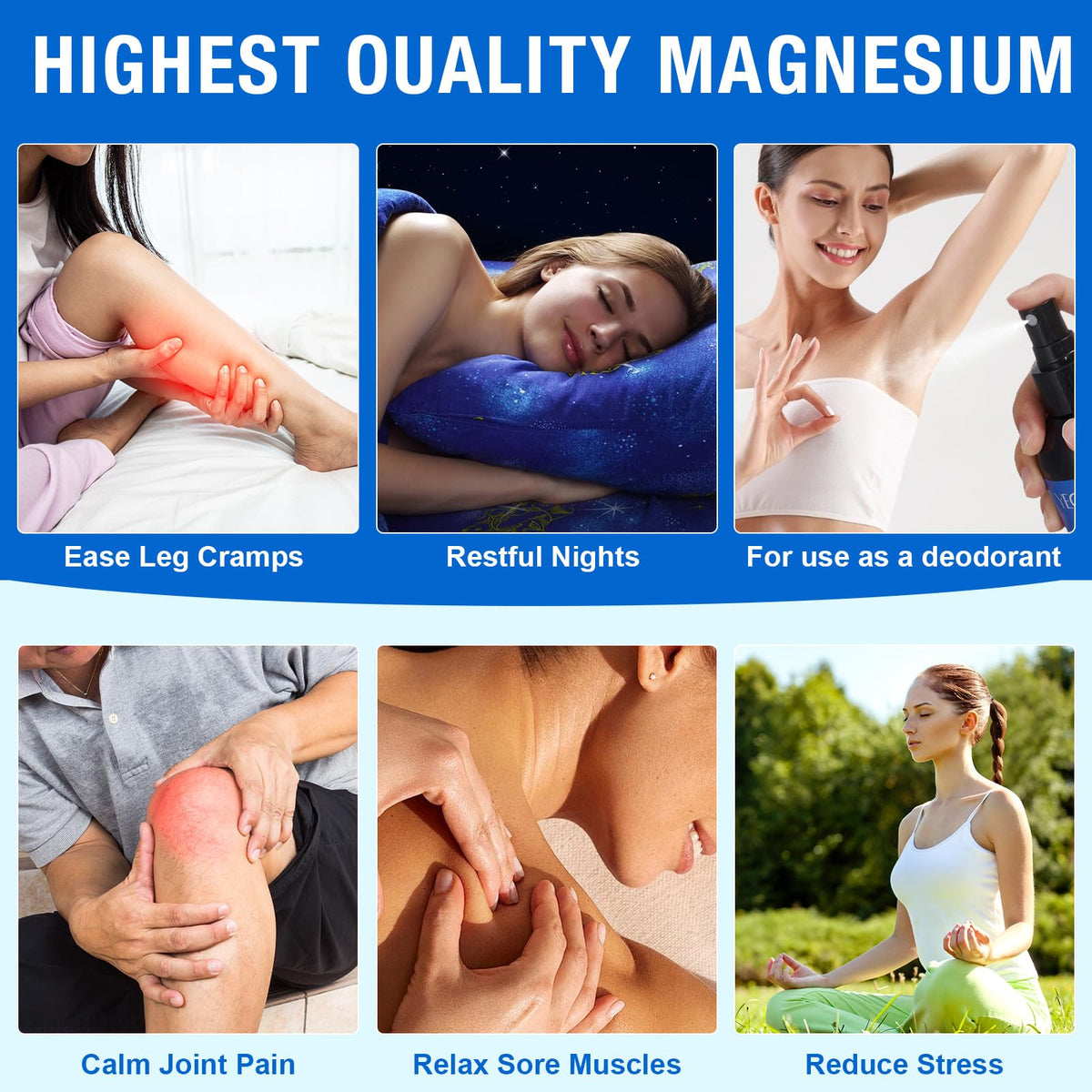 magnesium spray for better sleep