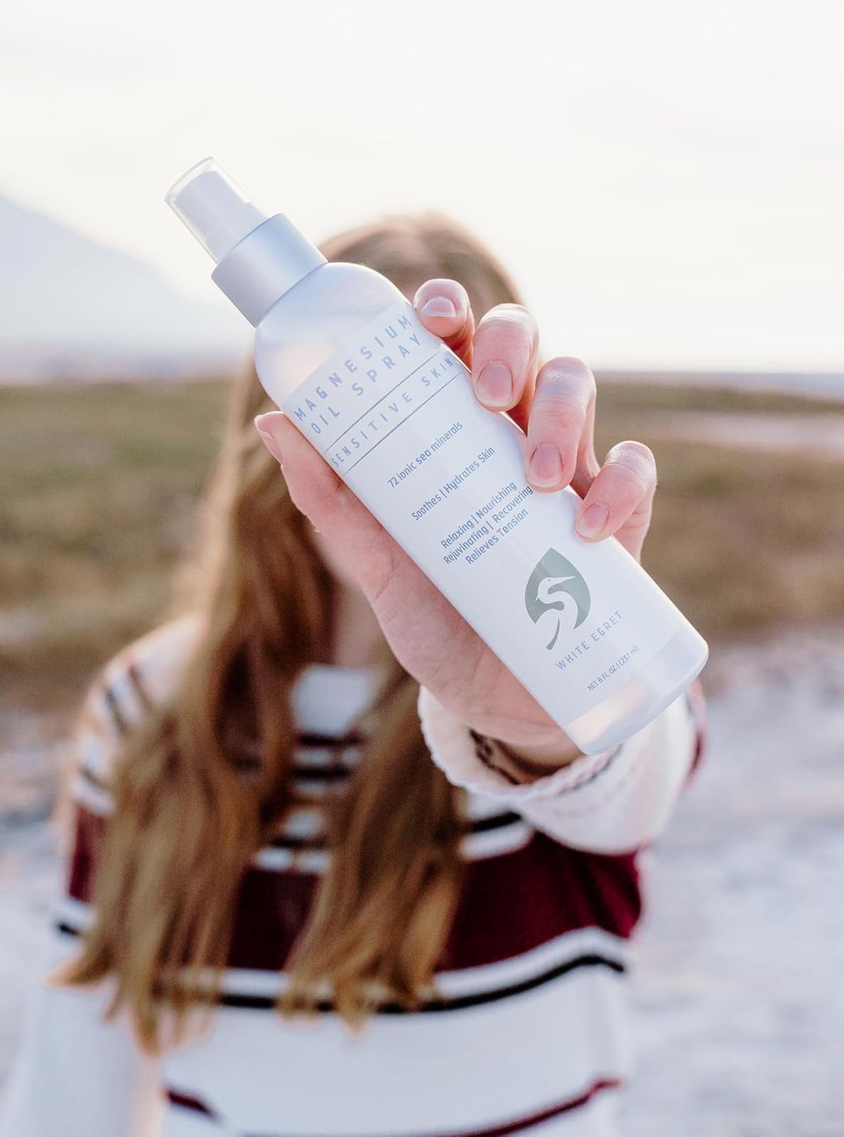 Magnesium spray for better sleep