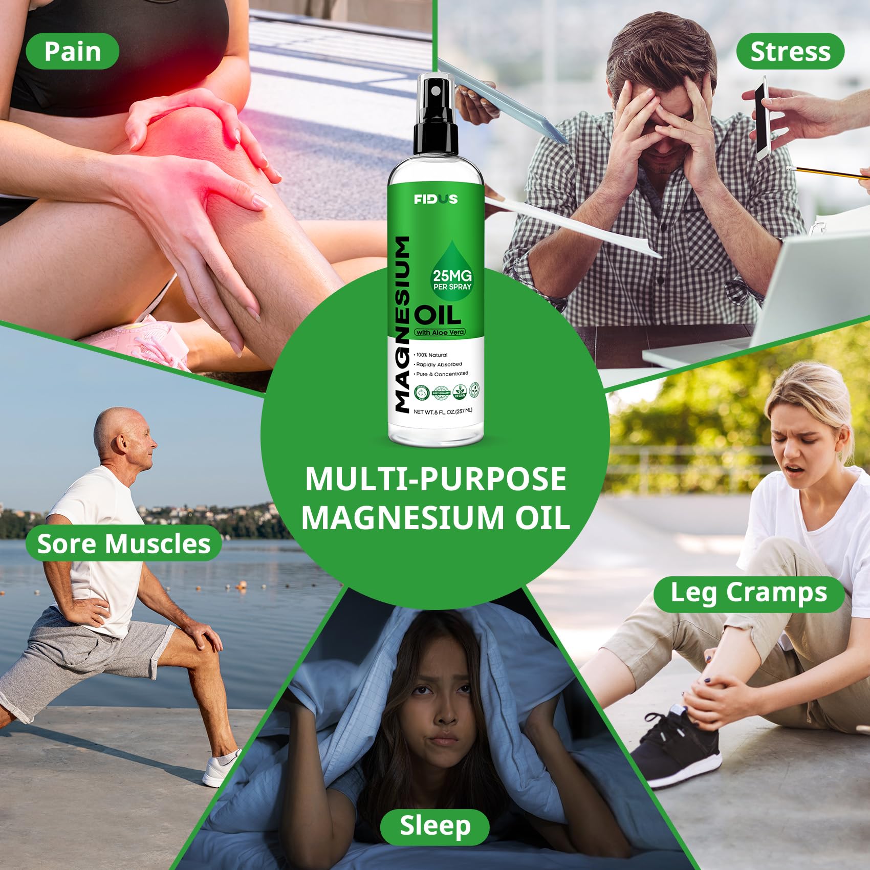 magnesium spray for better sleep