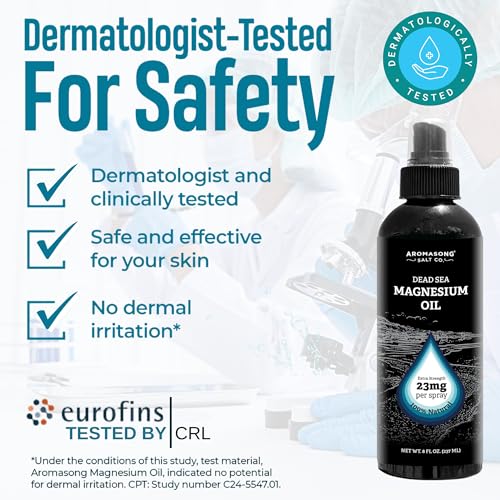 Magnesium spray for better sleep