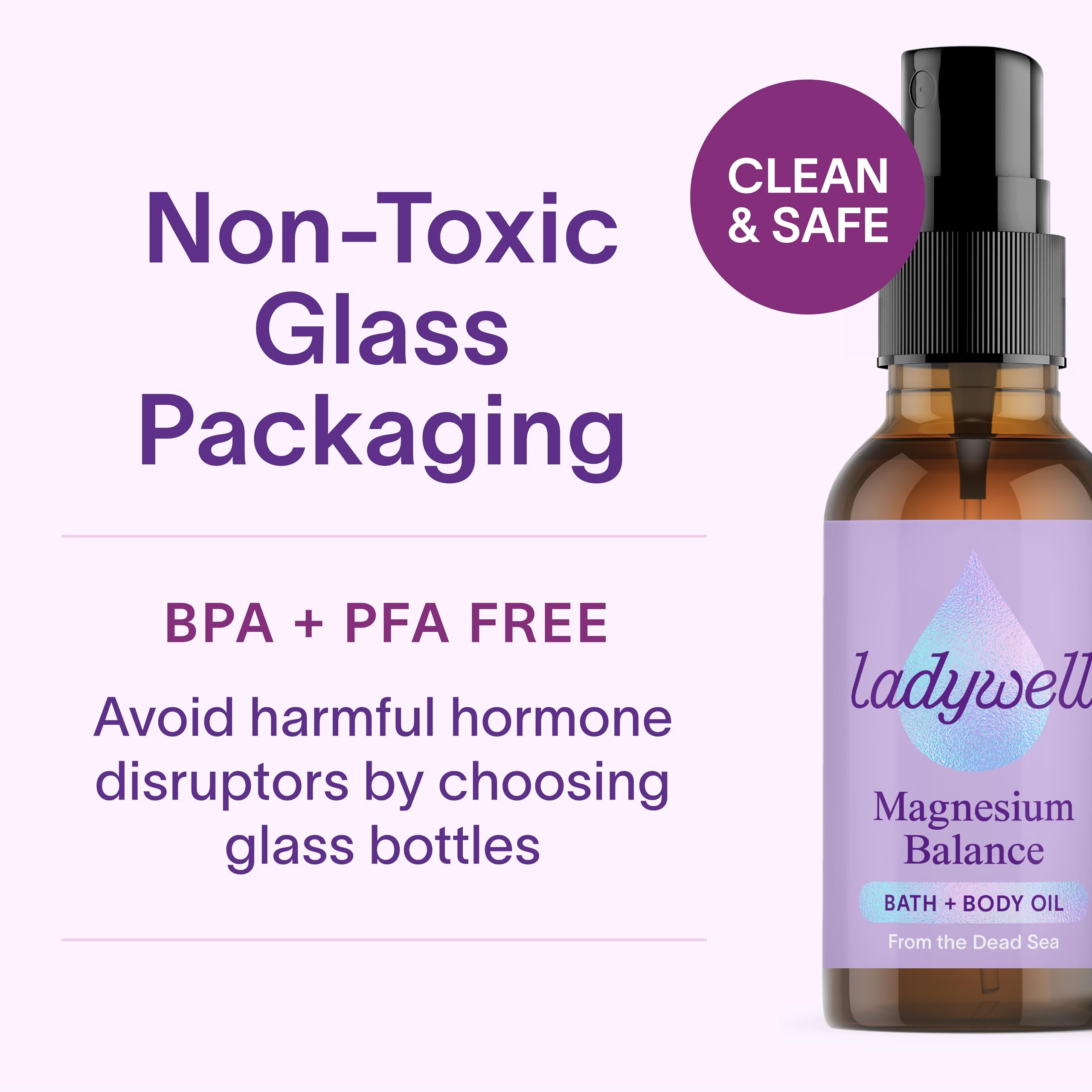 Magnesium spray for daily relaxation