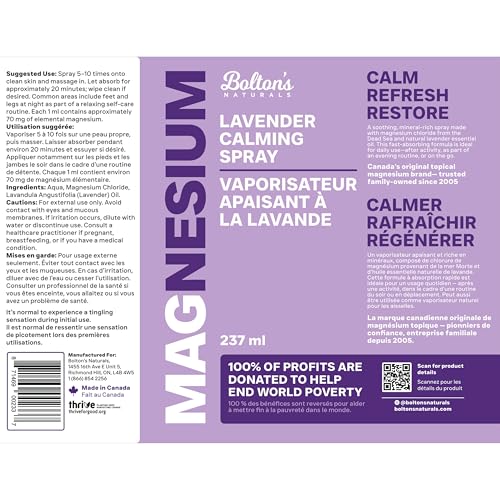 magnesium spray for daily stress relief
