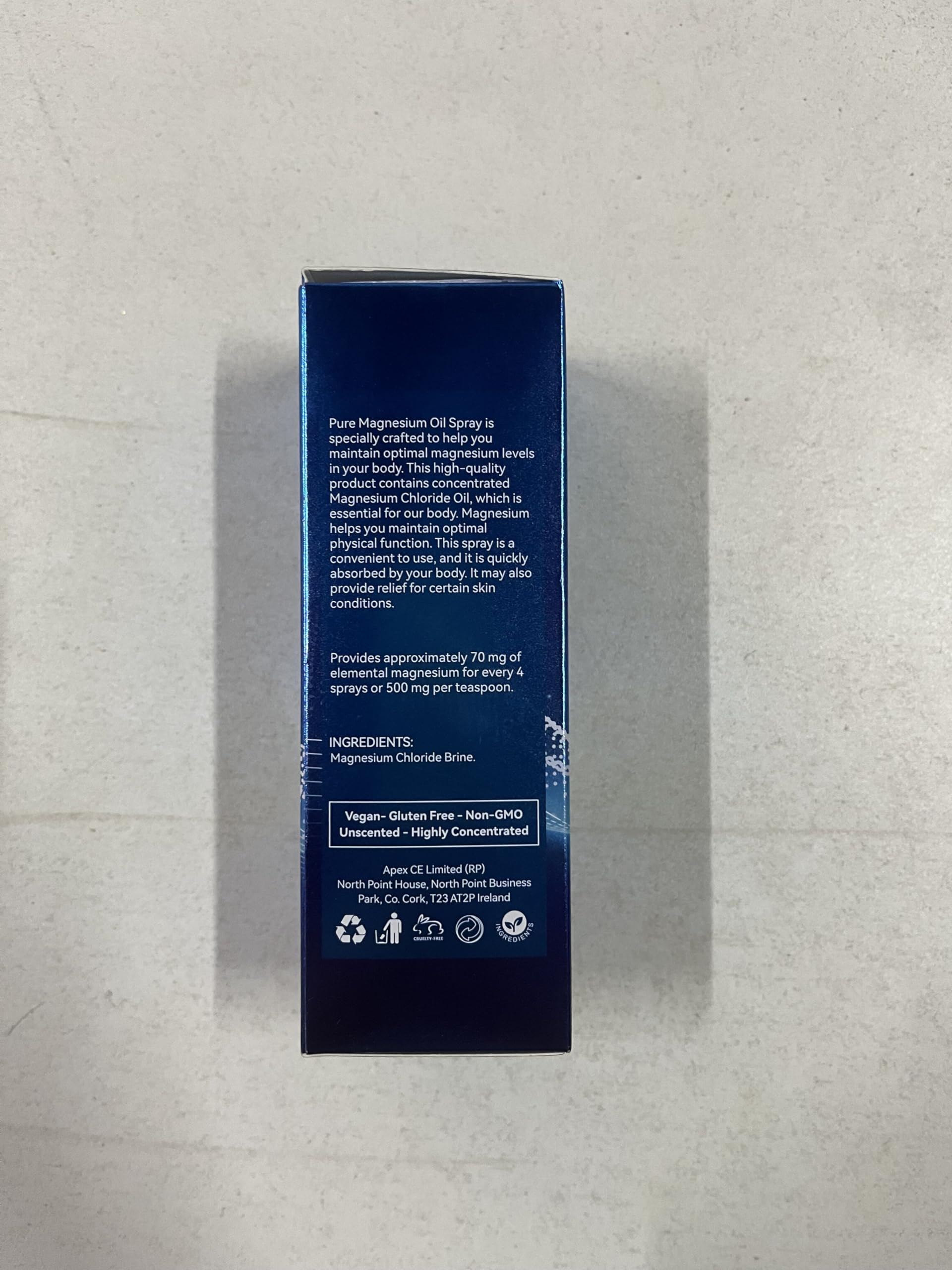magnesium spray for enhanced relaxation