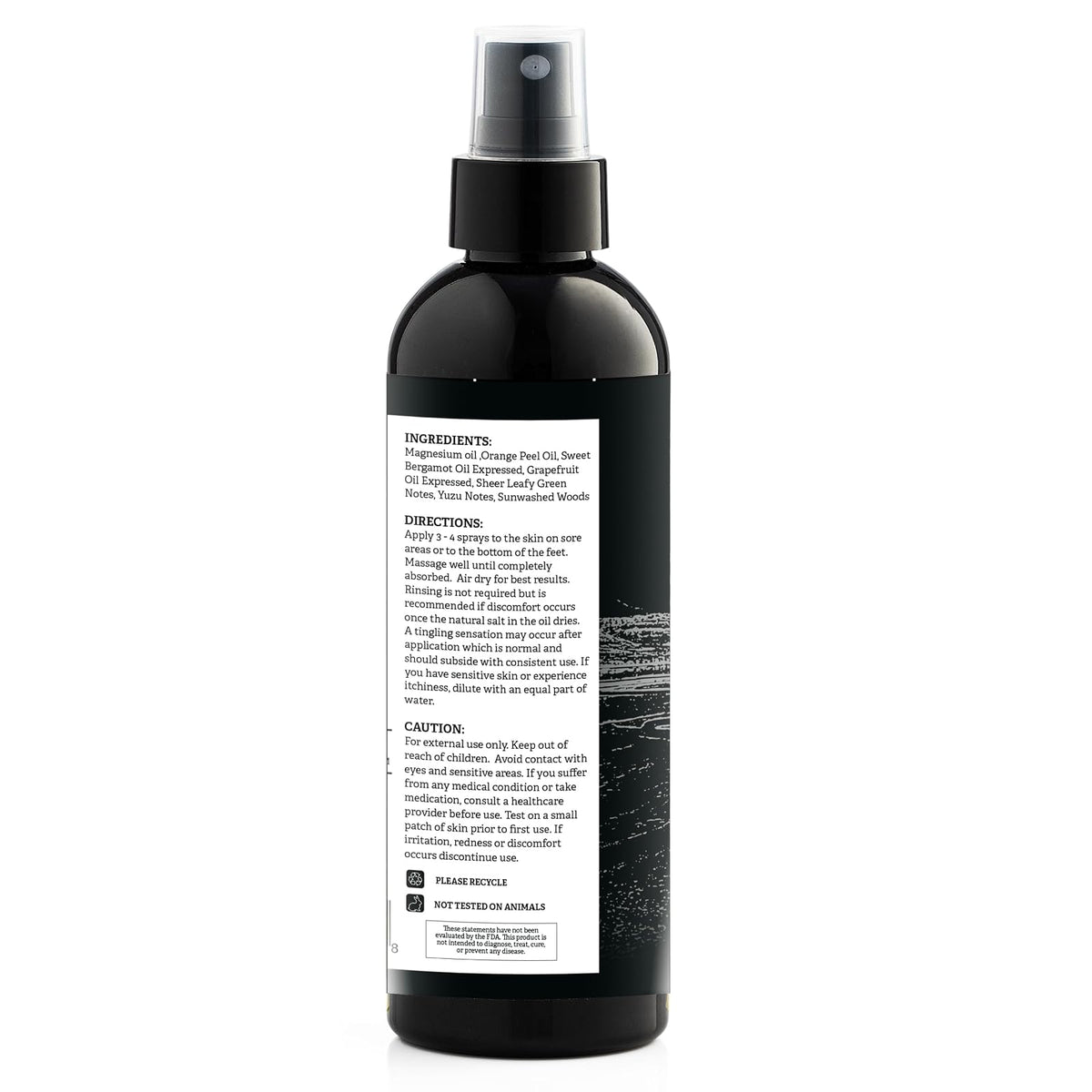 Magnesium spray for enhanced wellness