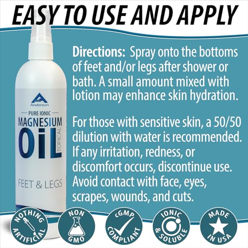 magnesium spray for everyday muscle support