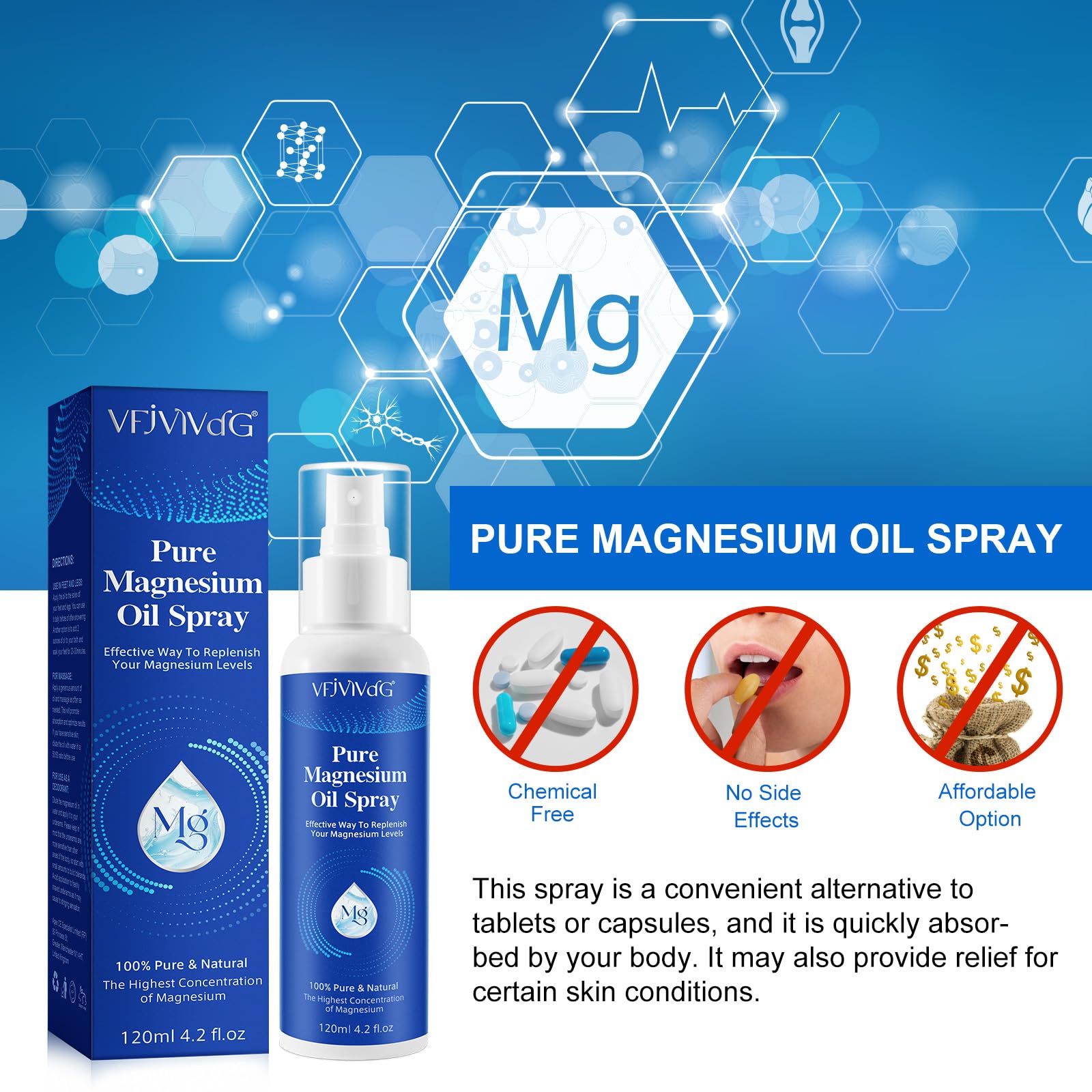 magnesium spray for foot pain