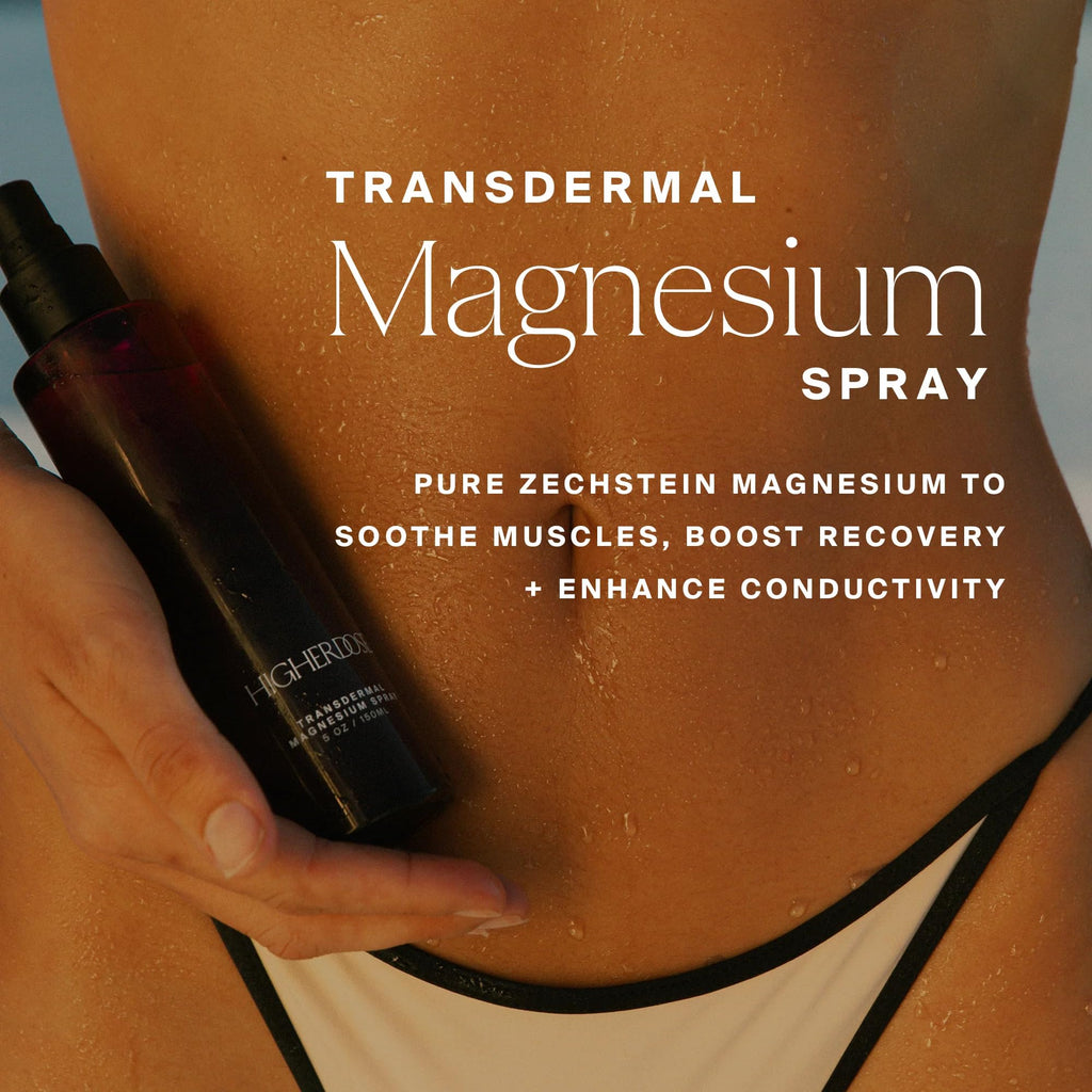 Magnesium spray for mood enhancement