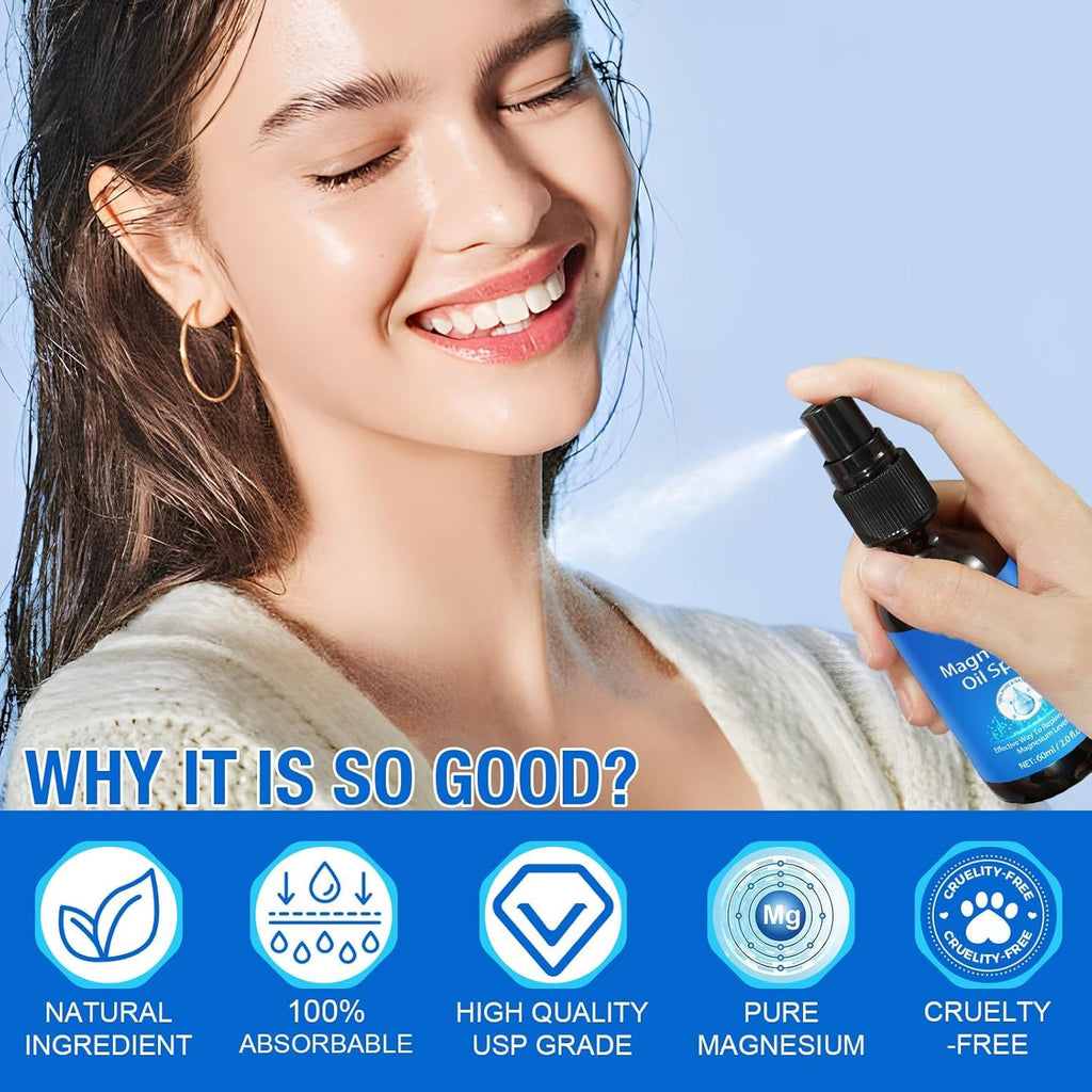 magnesium spray for nighttime comfort