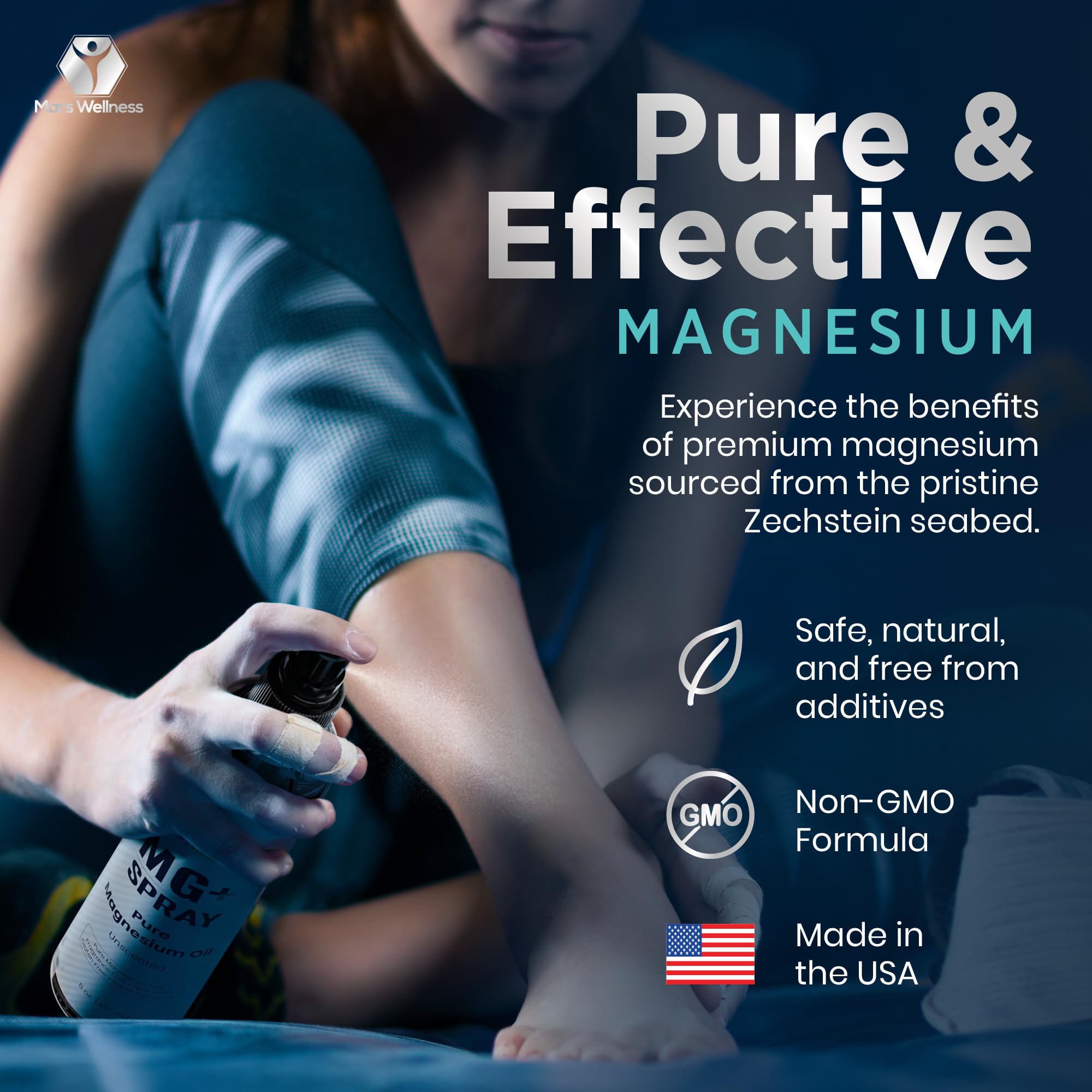 magnesium spray for overall relaxation
