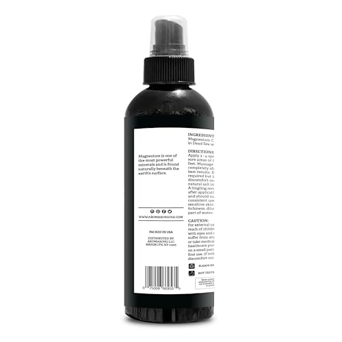 Magnesium spray with essential minerals