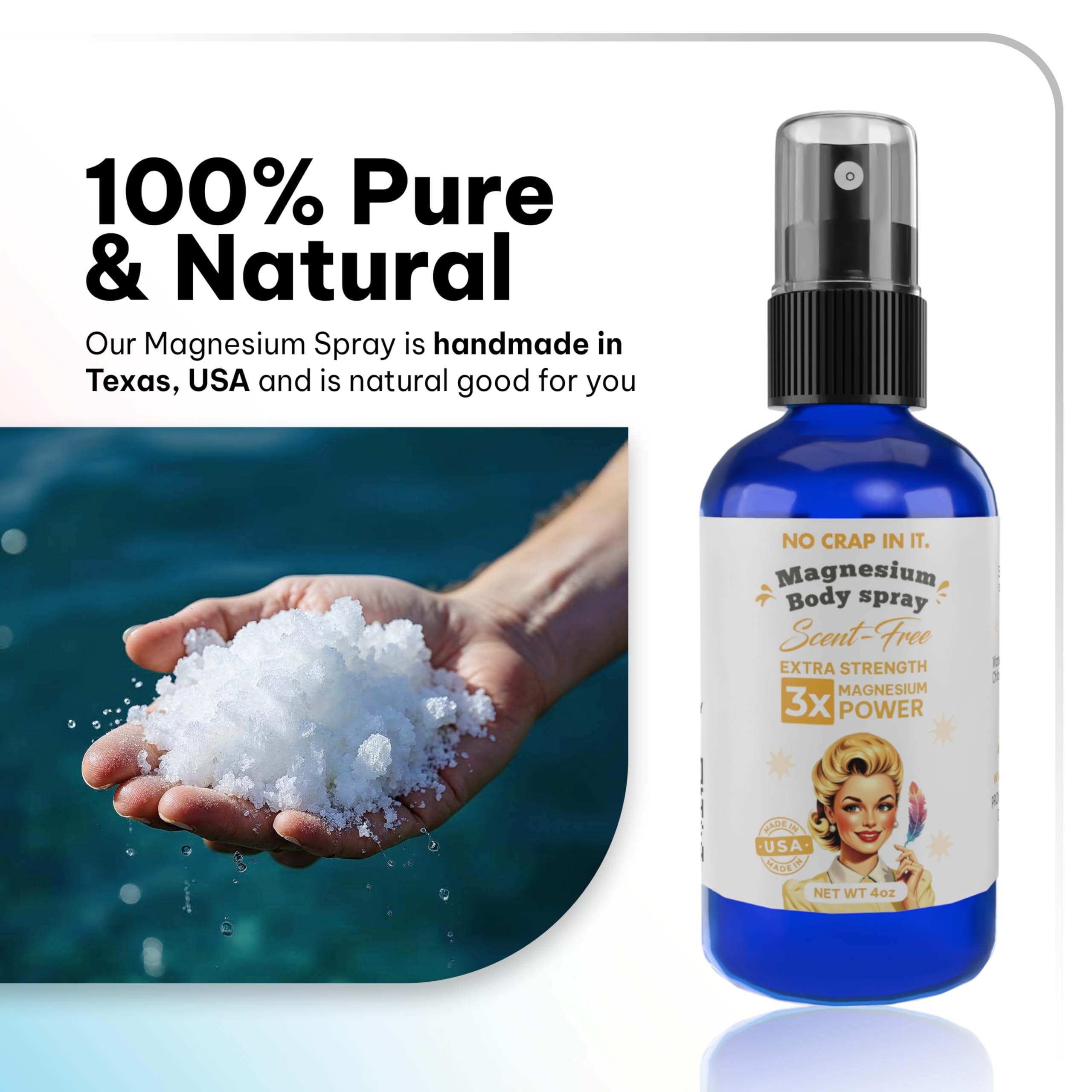 magnesium spray with lavender scent