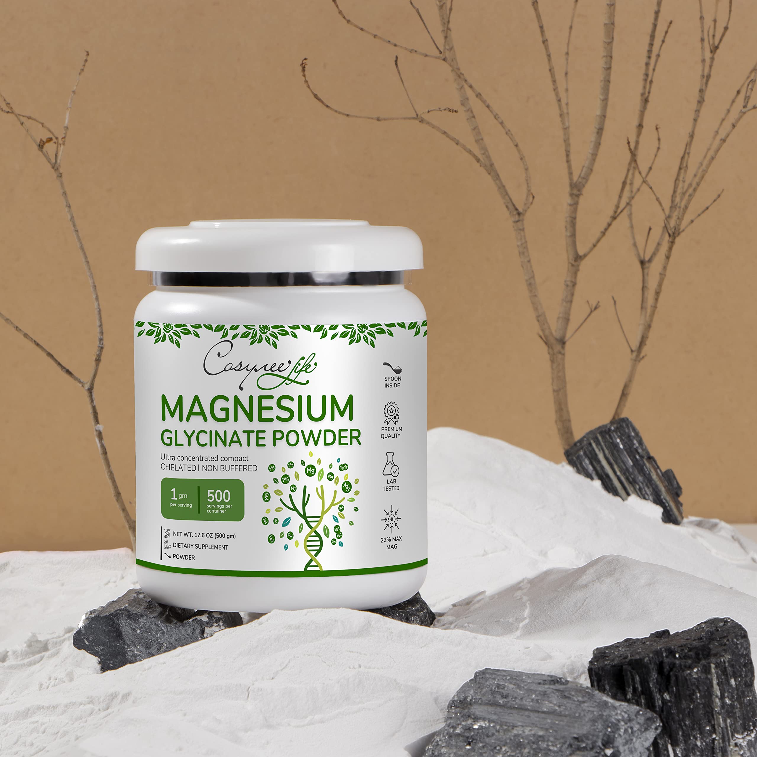Magnesium supplement for a peaceful night's sleep