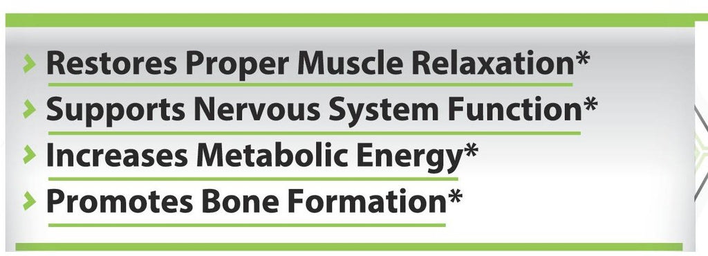 Magnesium supplement for active lifestyles