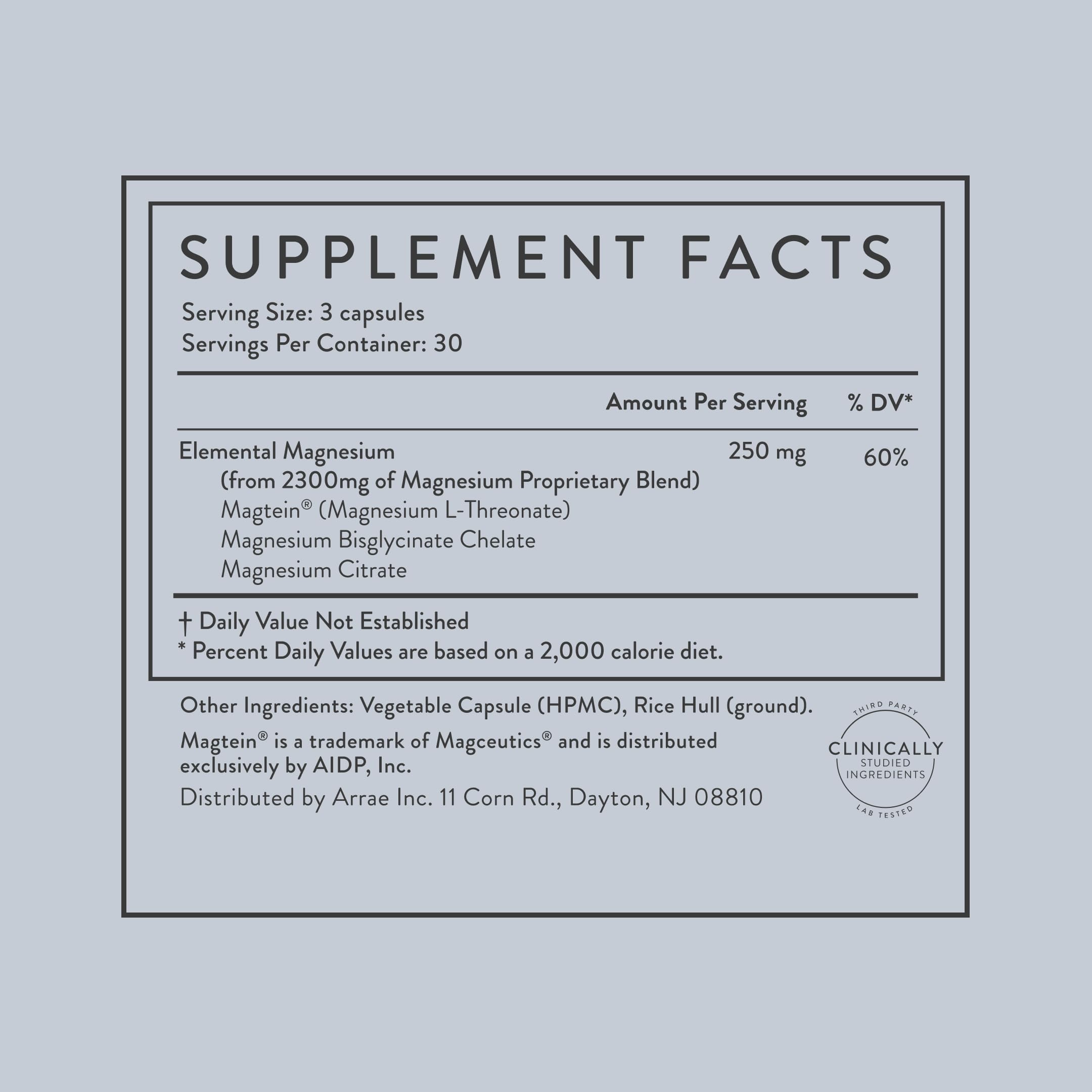 magnesium supplement for active lifestyles