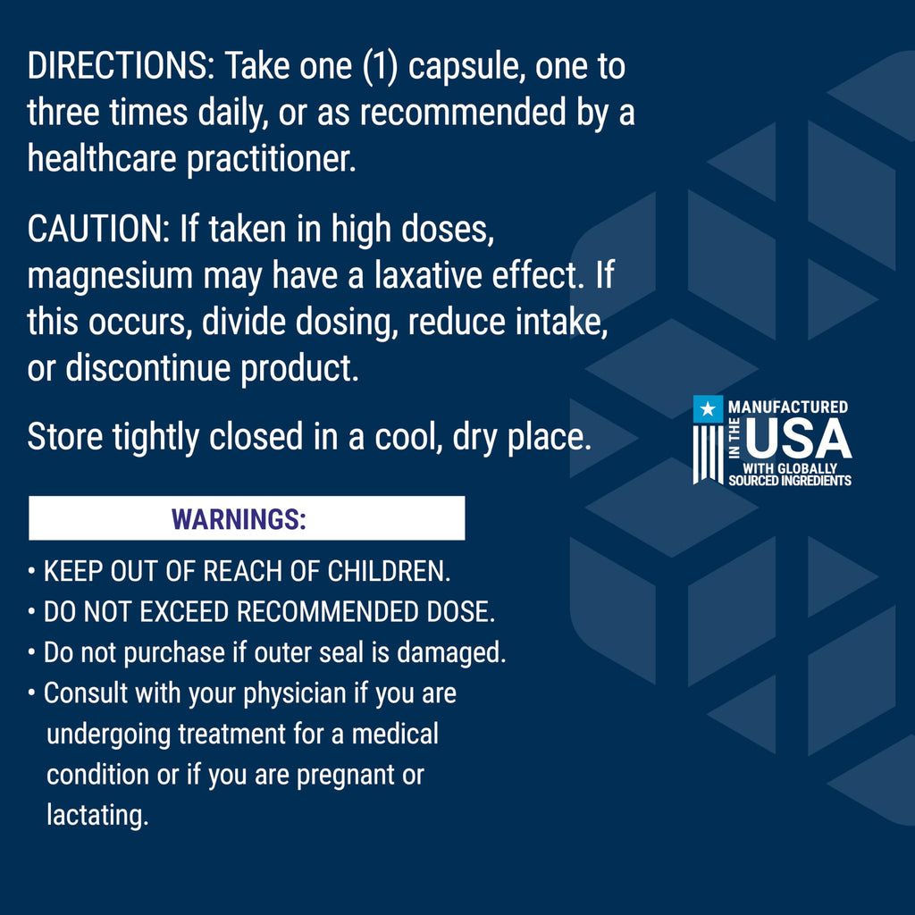 magnesium supplement for active lifestyles