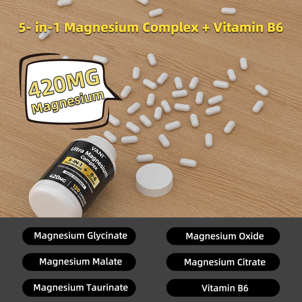 Magnesium supplement for active lifestyles